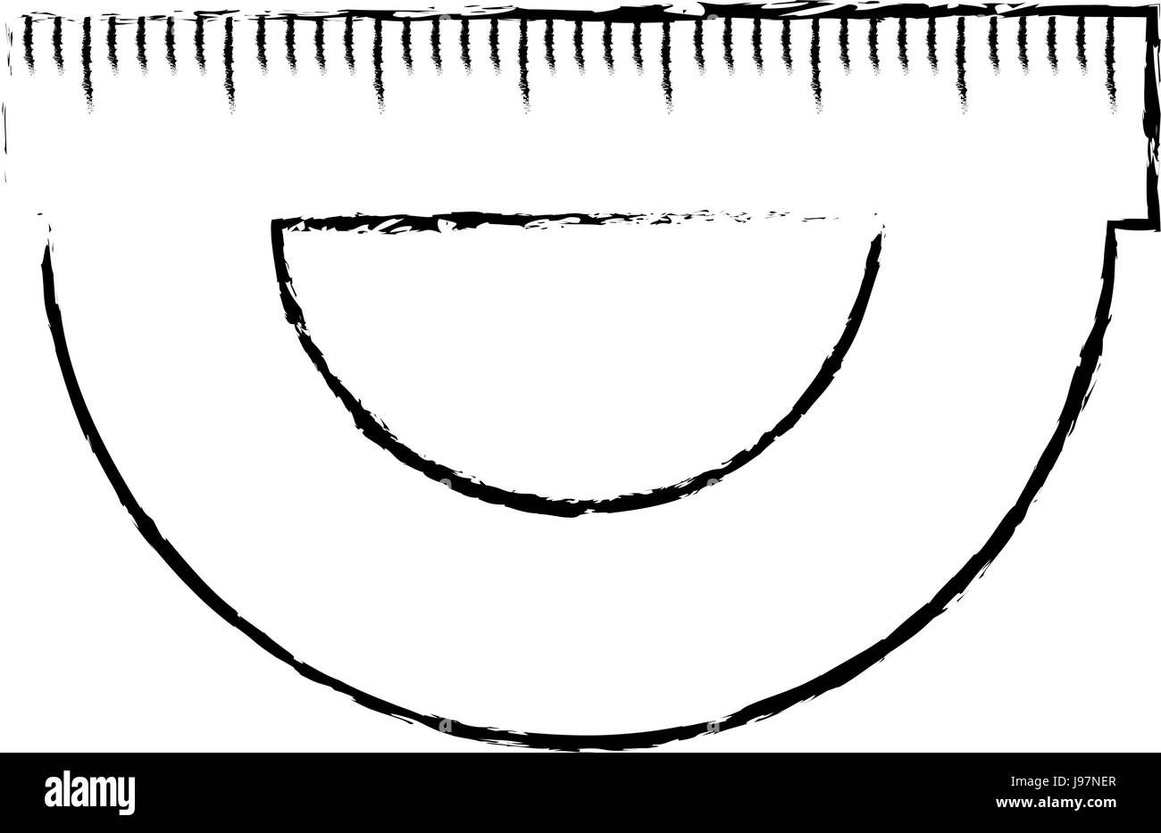 compass ruler isolated Stock Vector Image & Art - Alamy