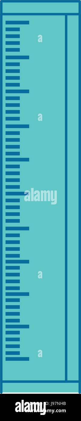 School ruler isolated Stock Vector Image & Art - Alamy