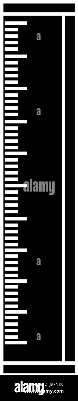 School ruler isolated Stock Vector Image & Art - Alamy