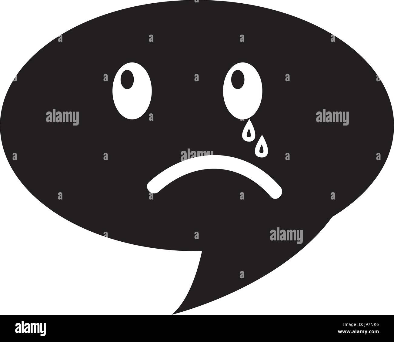 speech bubble crying comic character Stock Vector Image & Art - Alamy