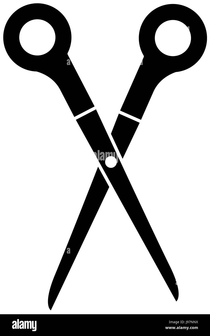 School scissors isolated Stock Vector Image & Art - Alamy