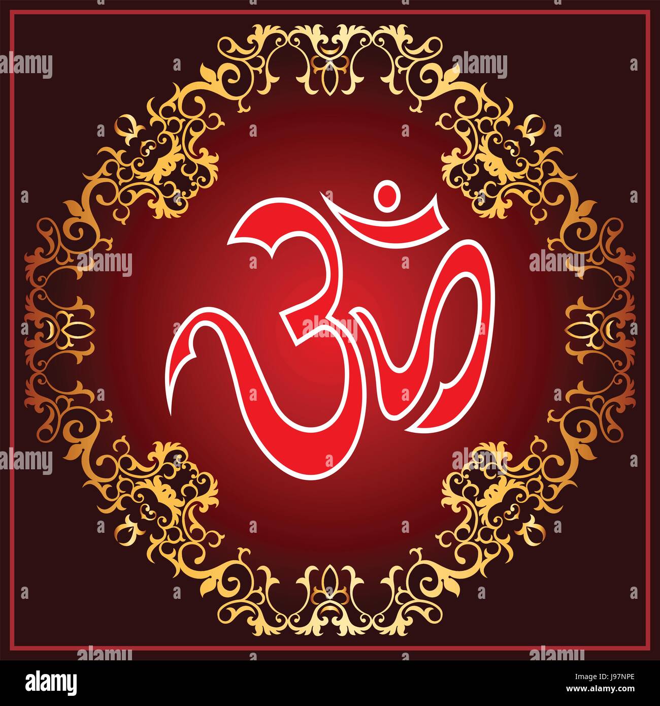 Aum Sign High Resolution Stock Photography and Images - Alamy