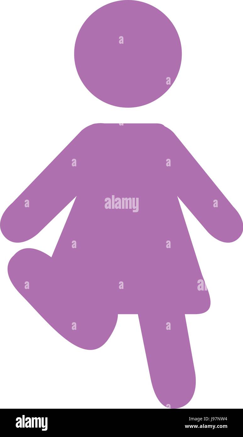 woman human figure silhouette icon Stock Vector Image & Art - Alamy