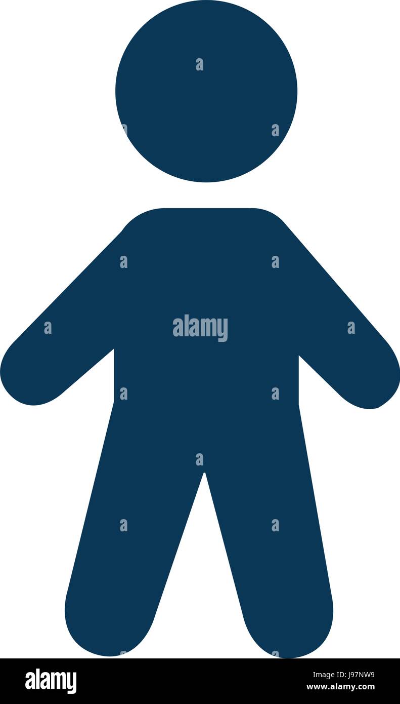 human figure silhouette icon Stock Vector Image & Art - Alamy