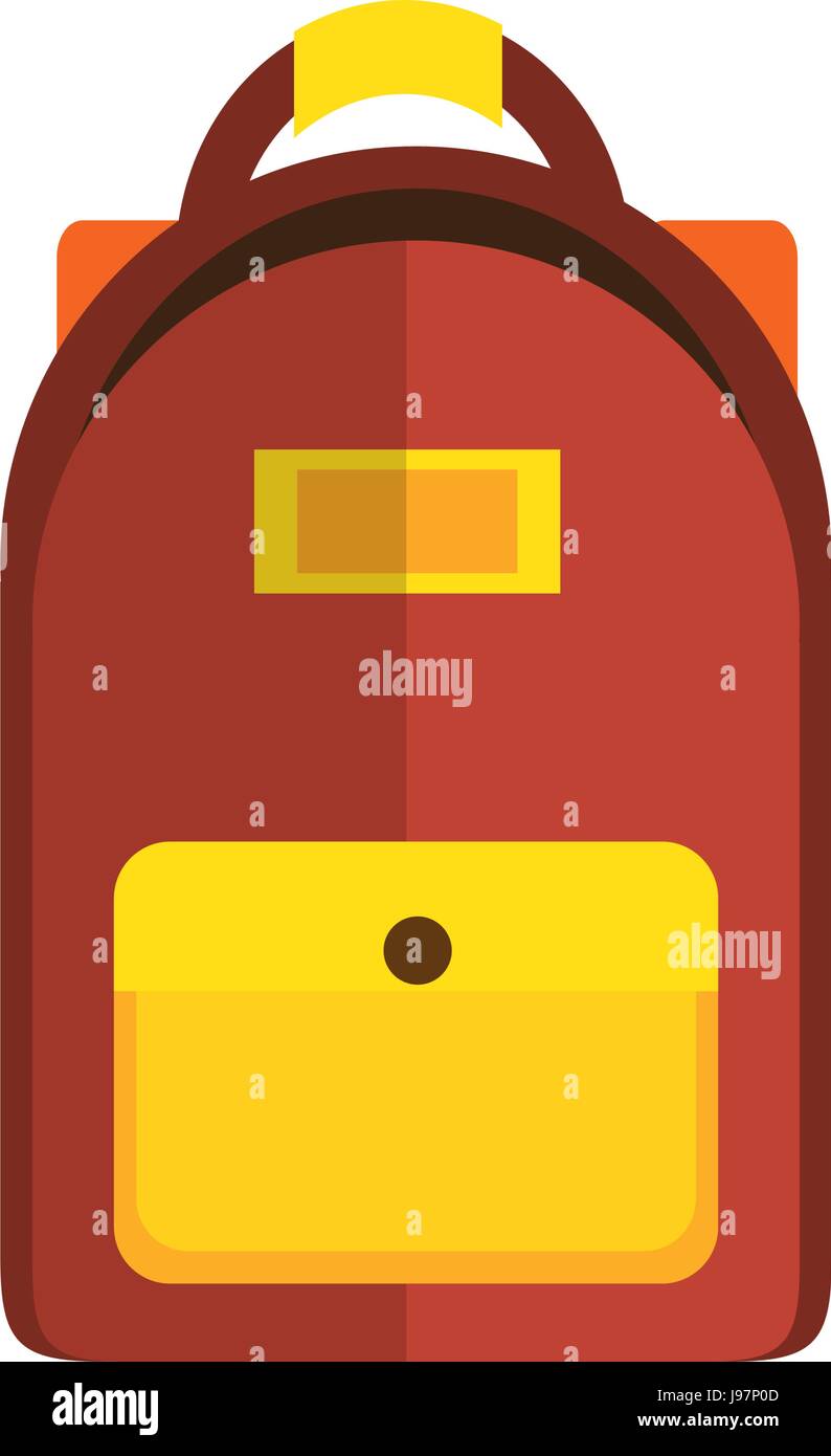 school backpack icon Stock Vector Image & Art - Alamy