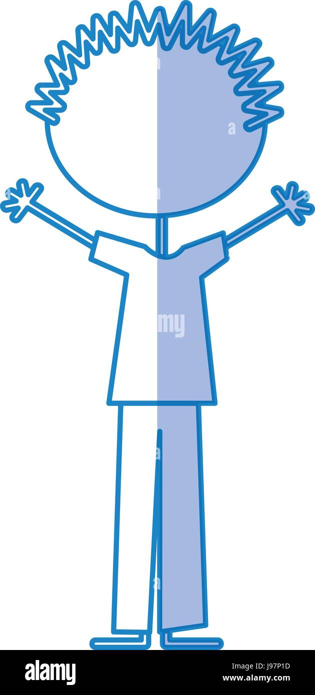 cute boy drawing icon Stock Vector Image & Art - Alamy