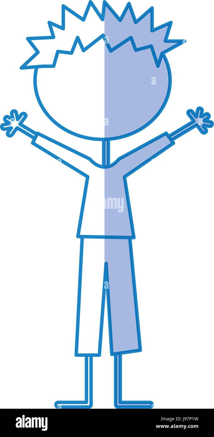 cute boy drawing icon Stock Vector Image & Art - Alamy