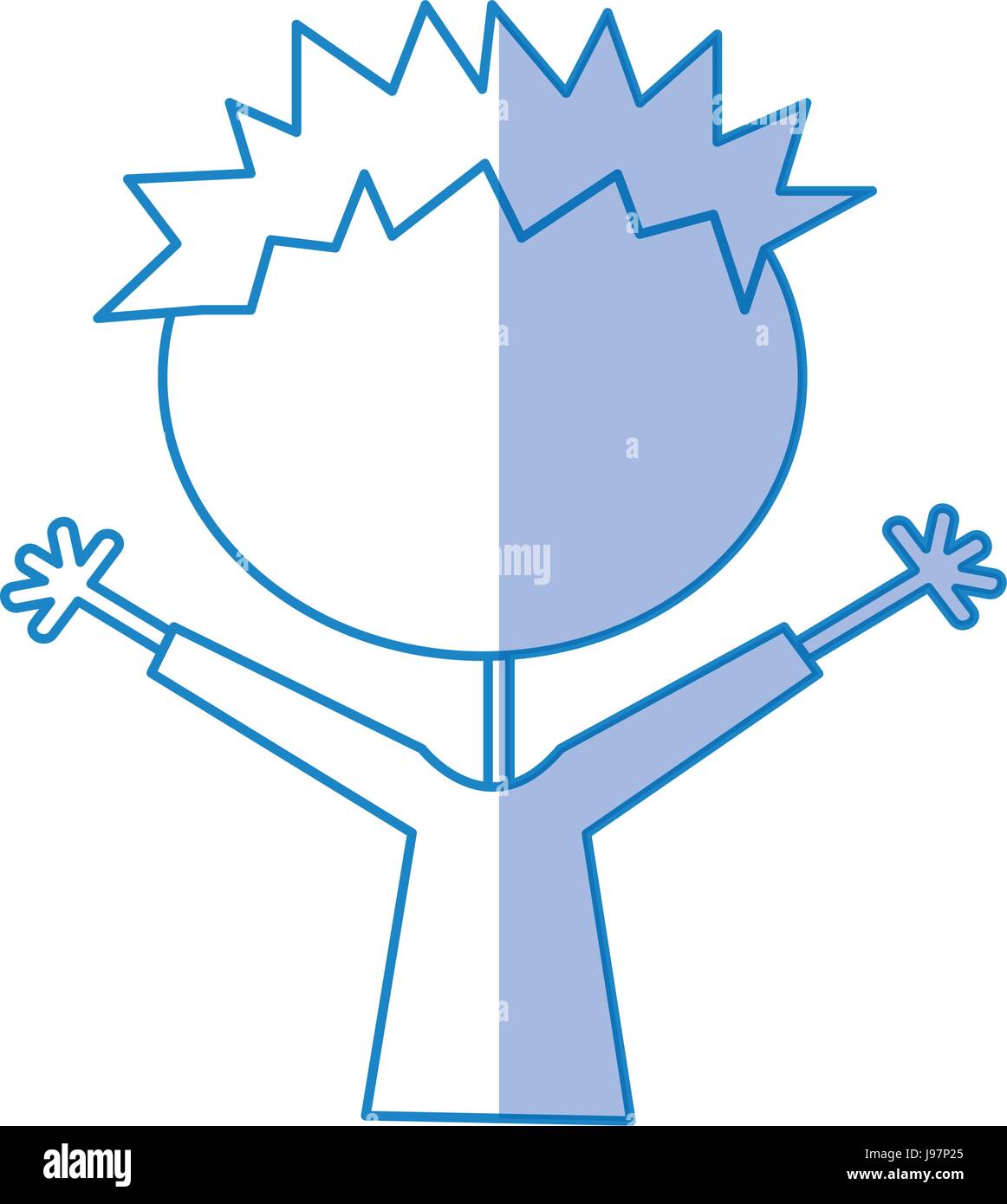 cute boy drawing icon Stock Vector Image & Art - Alamy