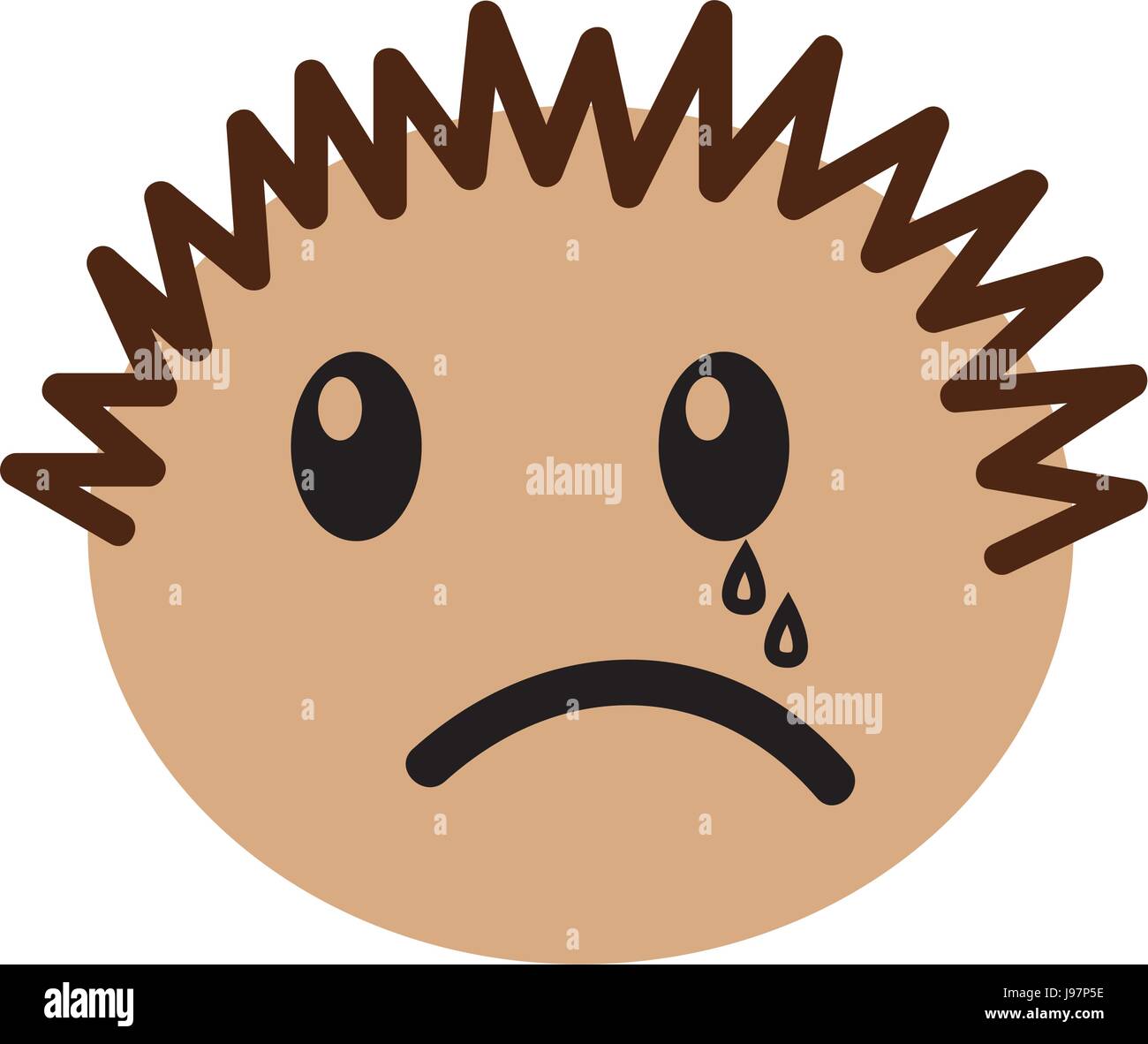 head boy crying expression Stock Vector Image & Art - Alamy