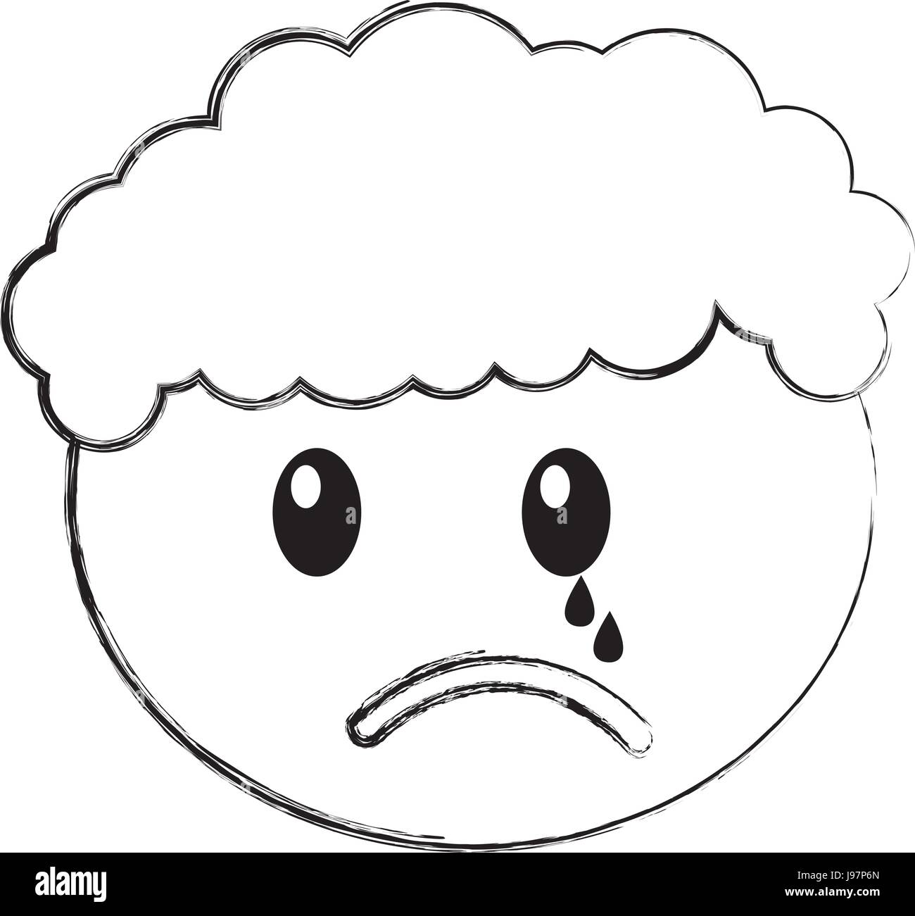 head boy crying expression Stock Vector Image & Art - Alamy