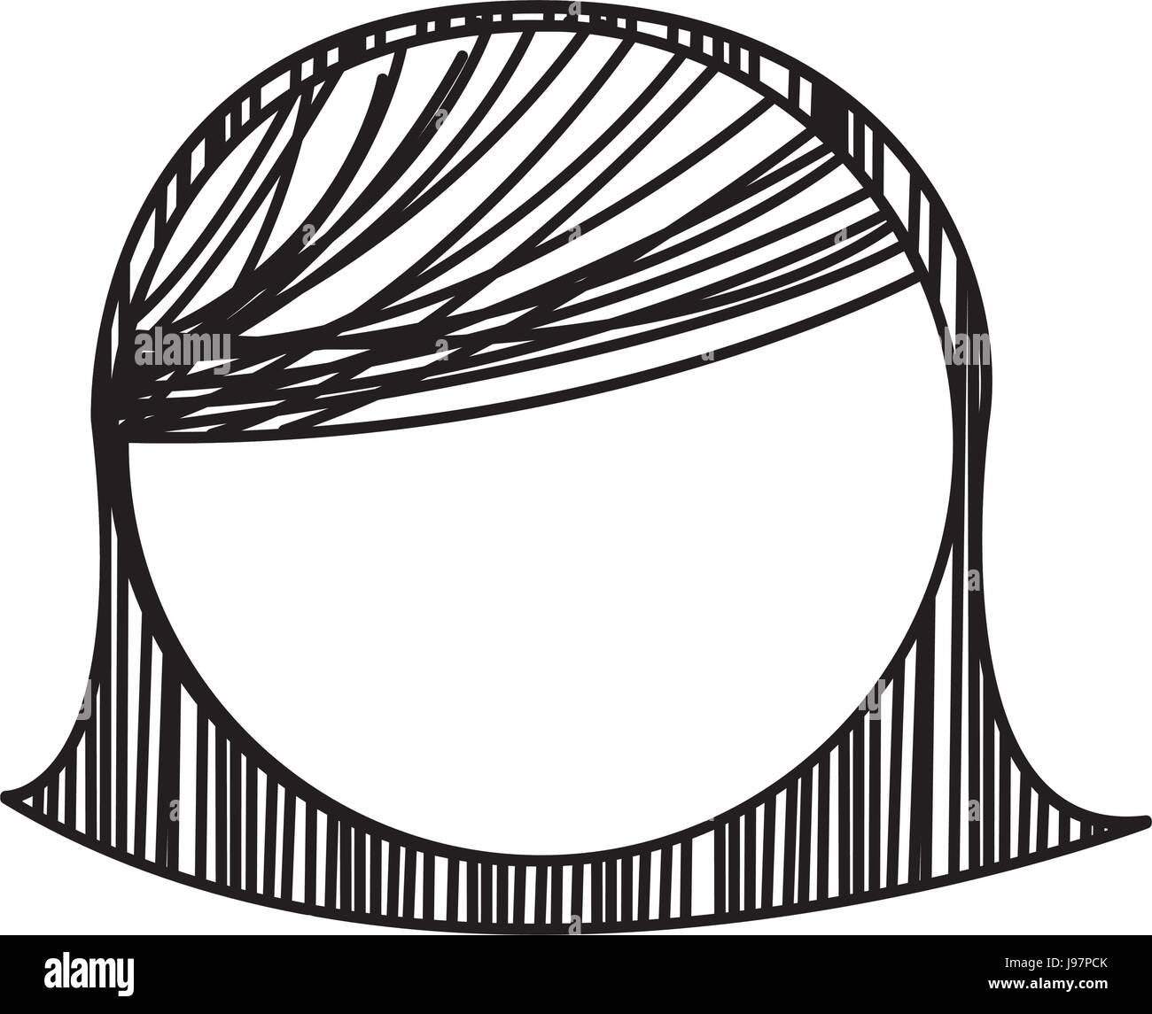 cute girl head drawing character Stock Vector Image & Art - Alamy