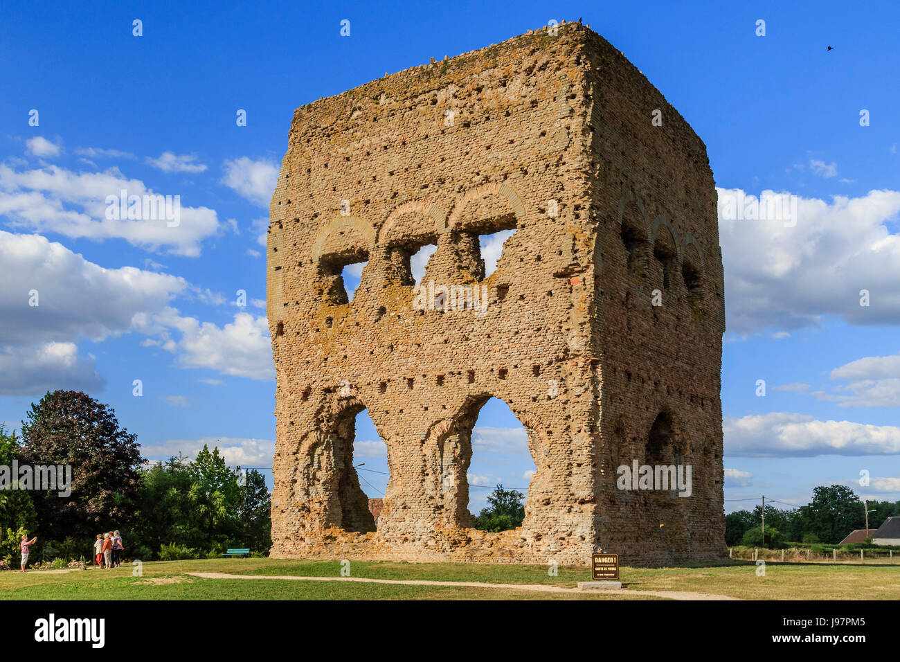 France, Saone et Loire, Autun, Janus temple Stock Photo - Alamy