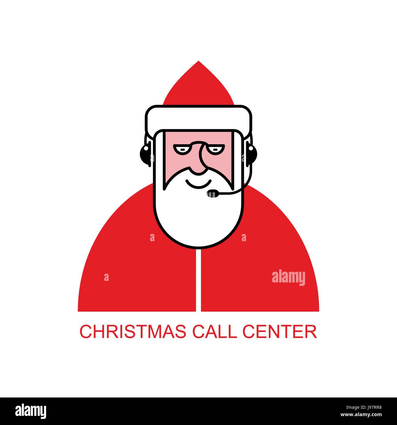 Santa Claus call Center. Santa responds to phone calls. Customer ...