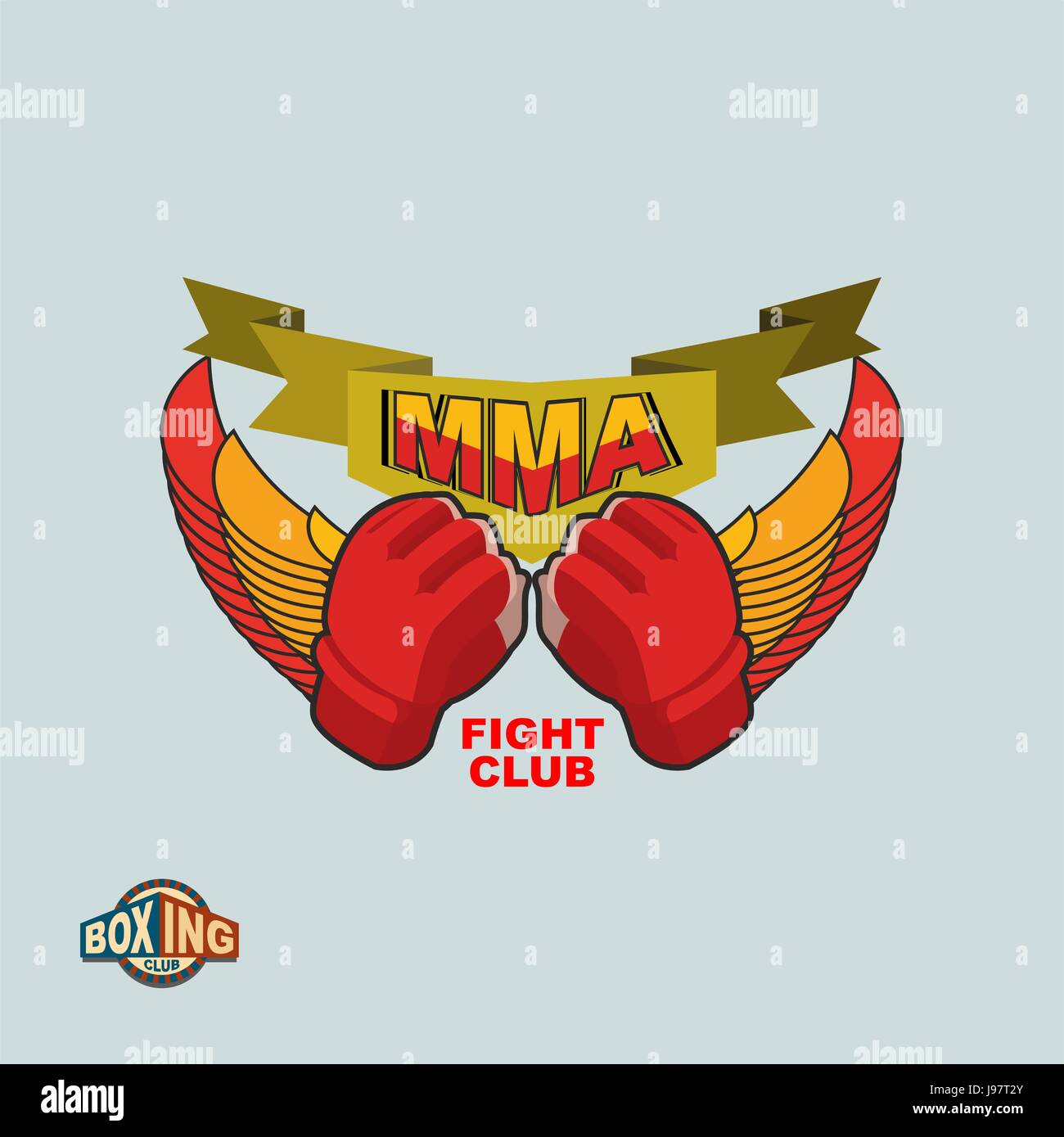 MMA emblem. Mixed Martial Arts logo Stock Vector Image & Art - Alamy