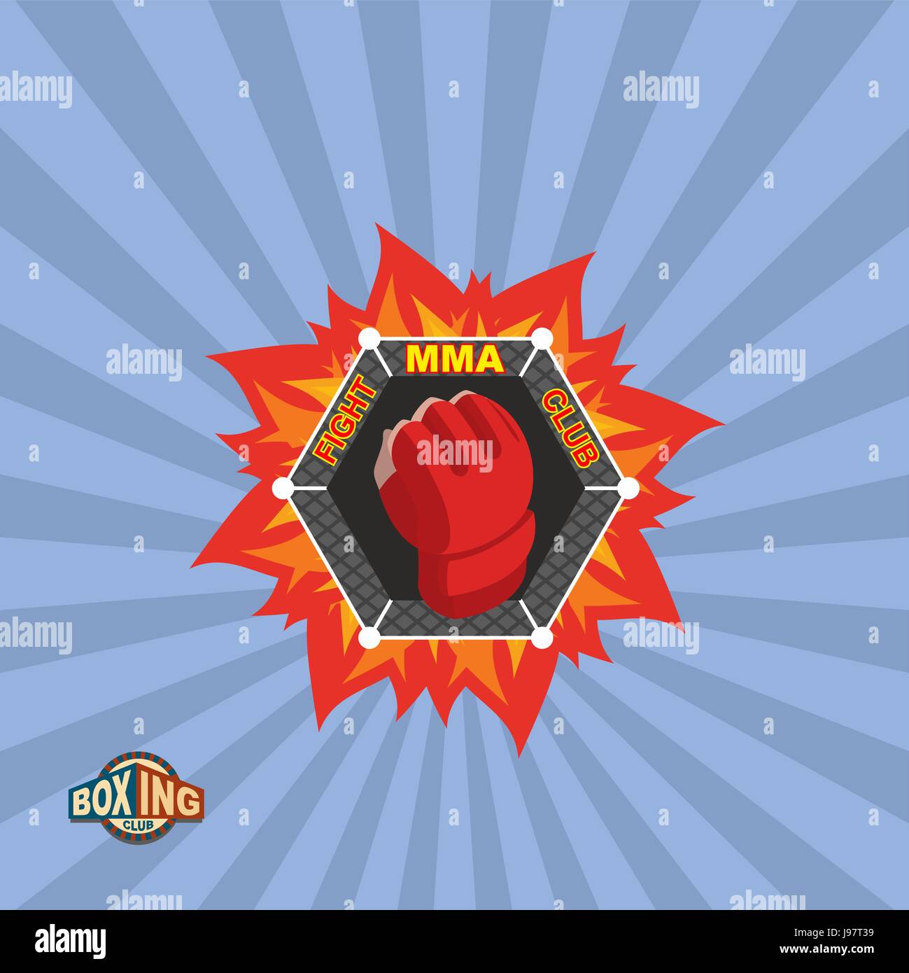 Technical knockout Stock Vector Images - Alamy