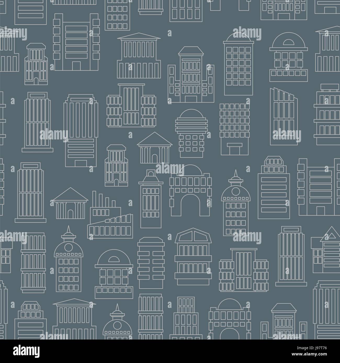 New york night towers Stock Vector Images - Alamy