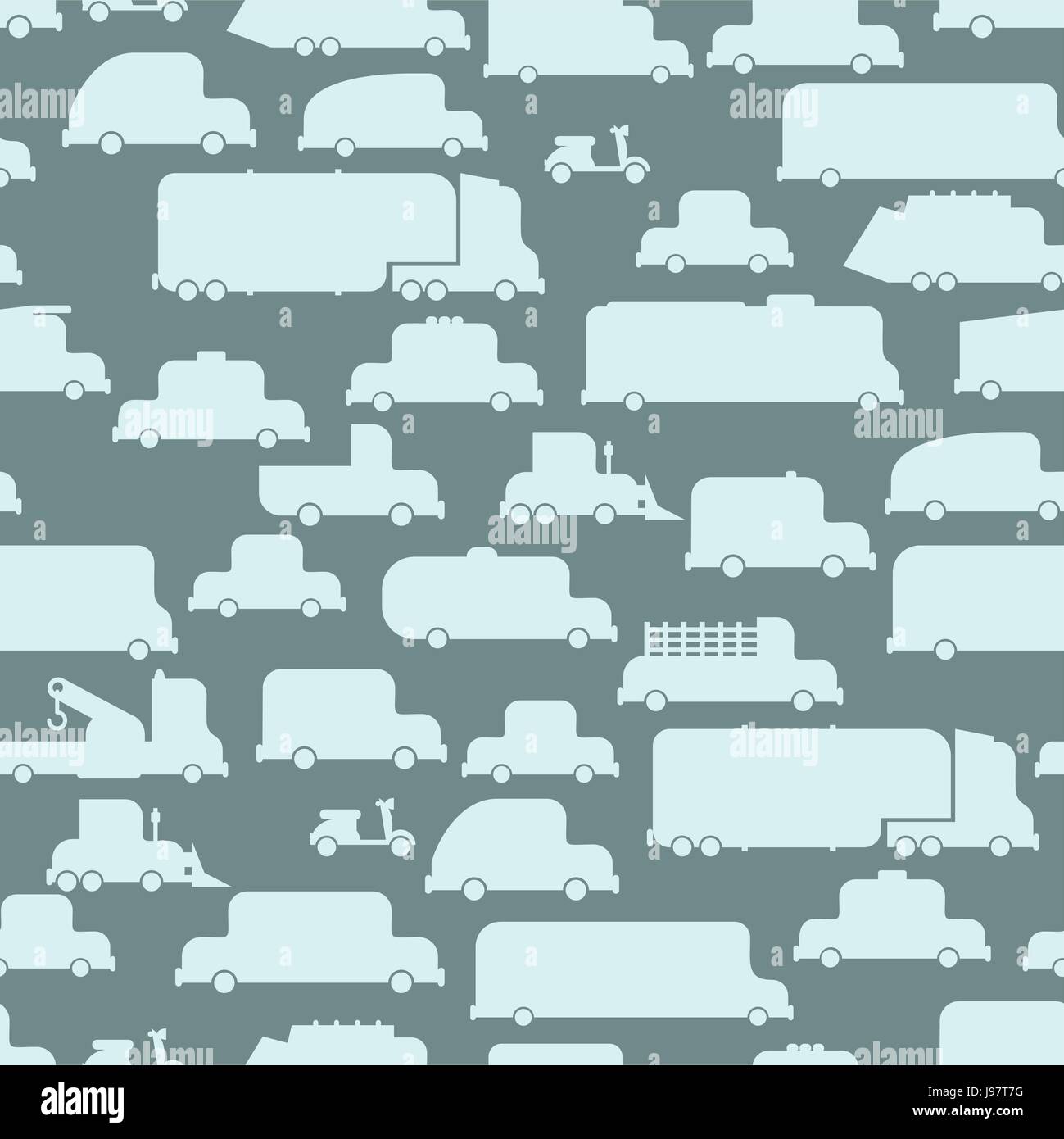 Road transport seamless background. Repeating pattern car. Ornament ...