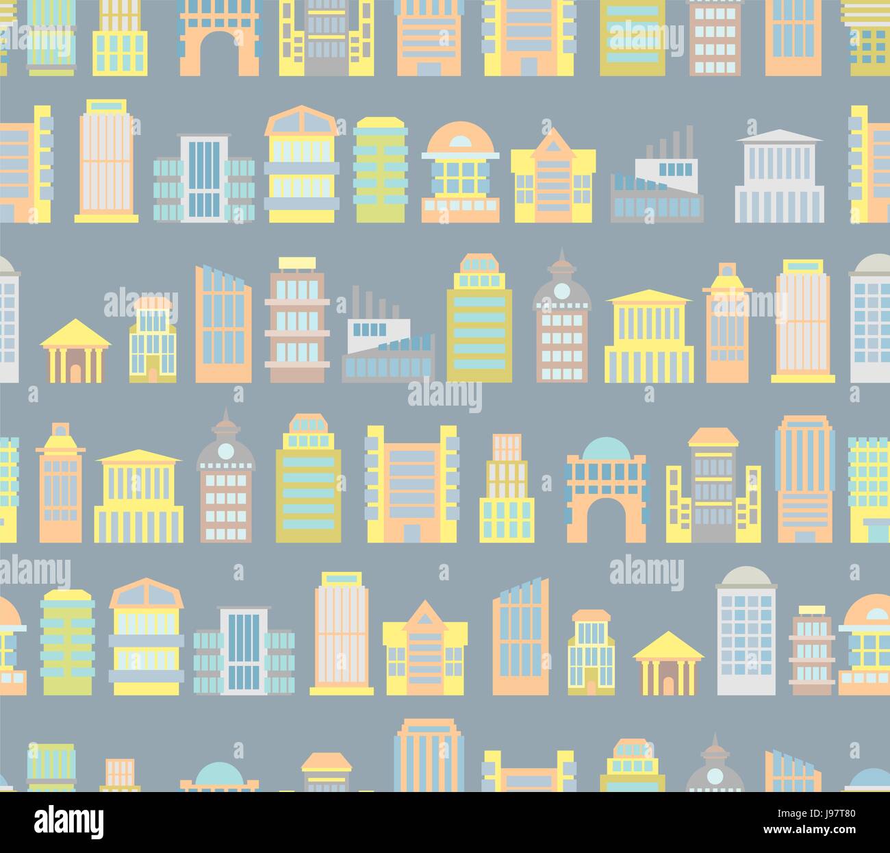 City background. Buildings. Skyscrapers and public buildings. Office ...