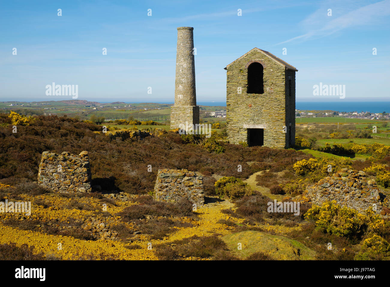 Parys Mountain, Amlwch Stock Photo - Alamy