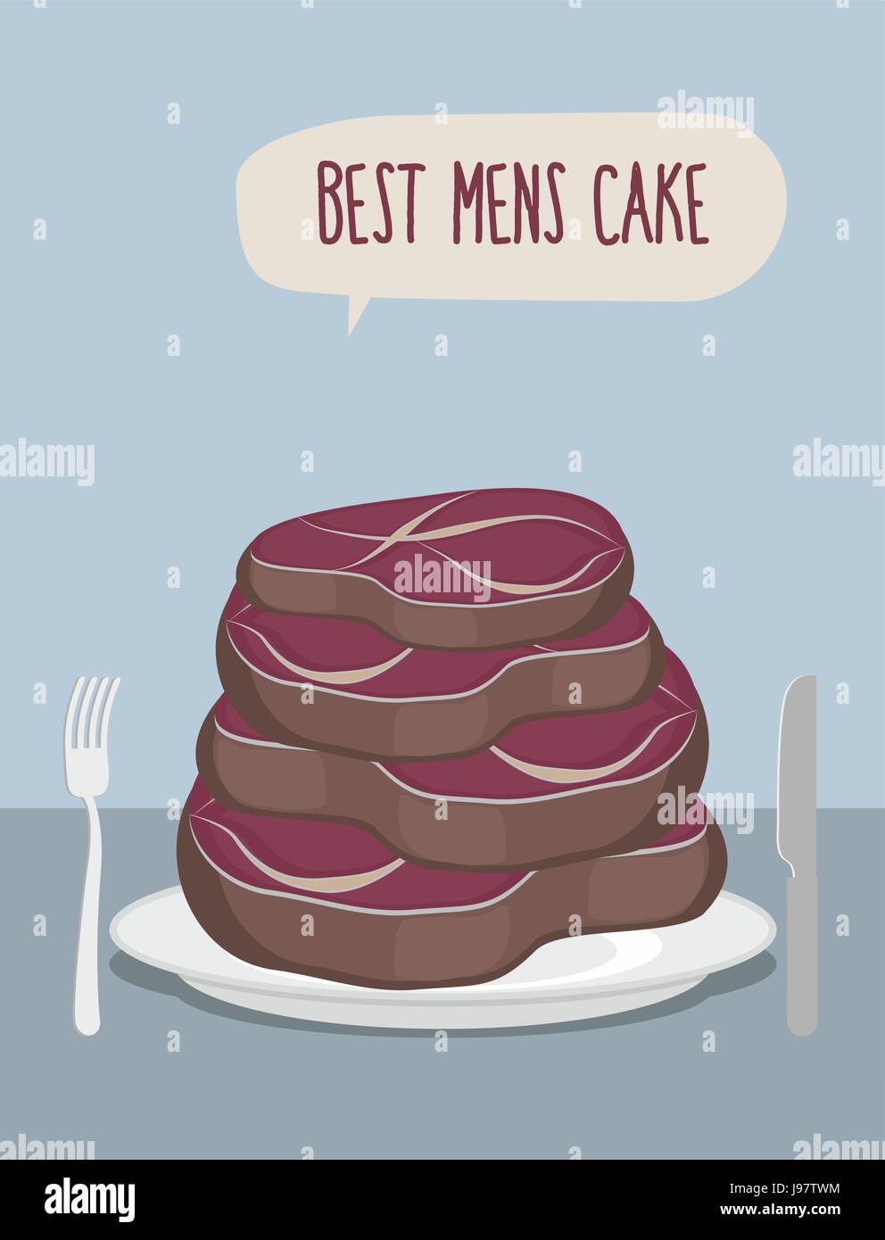 Grilled fillet beef steaks Stock Vector Images - Alamy