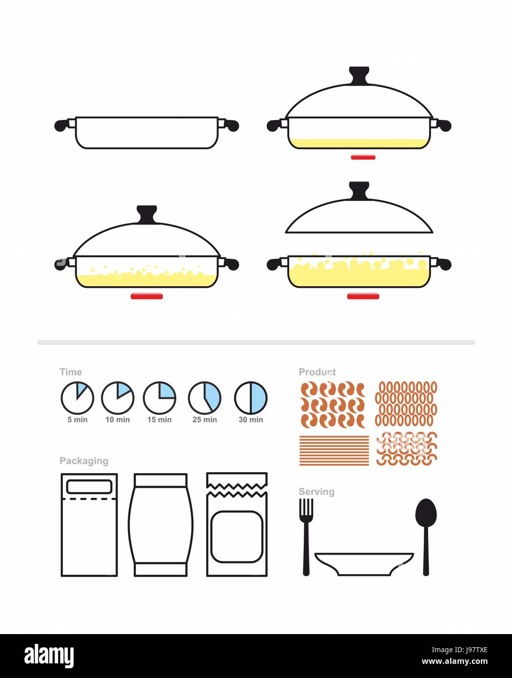 Instructions image Stock Vector Images - Alamy