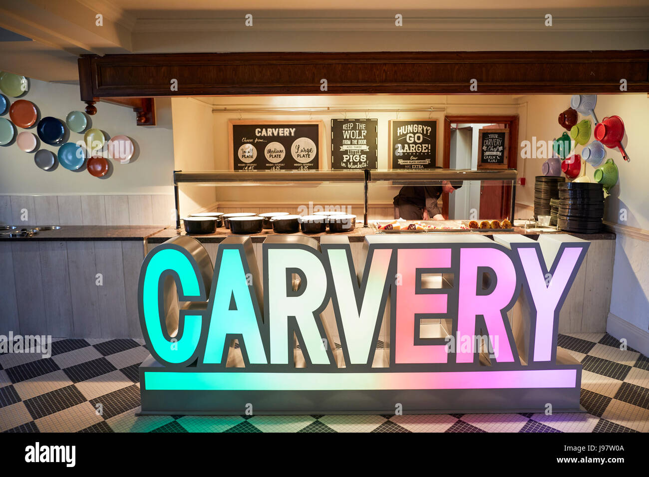 Carvery in the wooden hi-res stock photography and images - Alamy