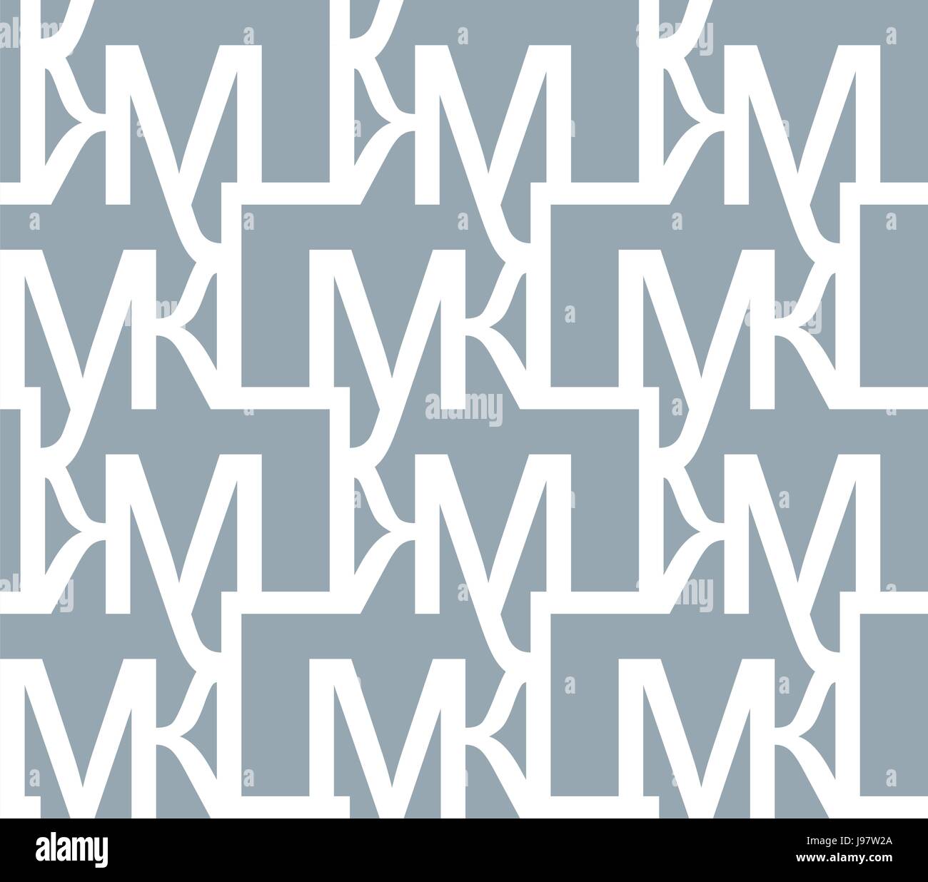 Repeating alphabet hi-res stock photography and images - Alamy