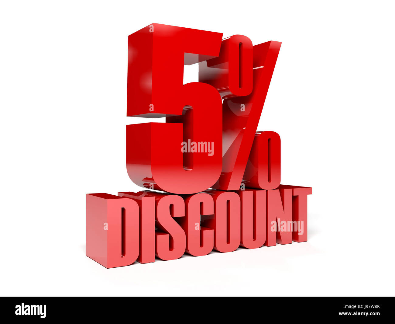 5 percent discount hi-res stock photography and images - Alamy