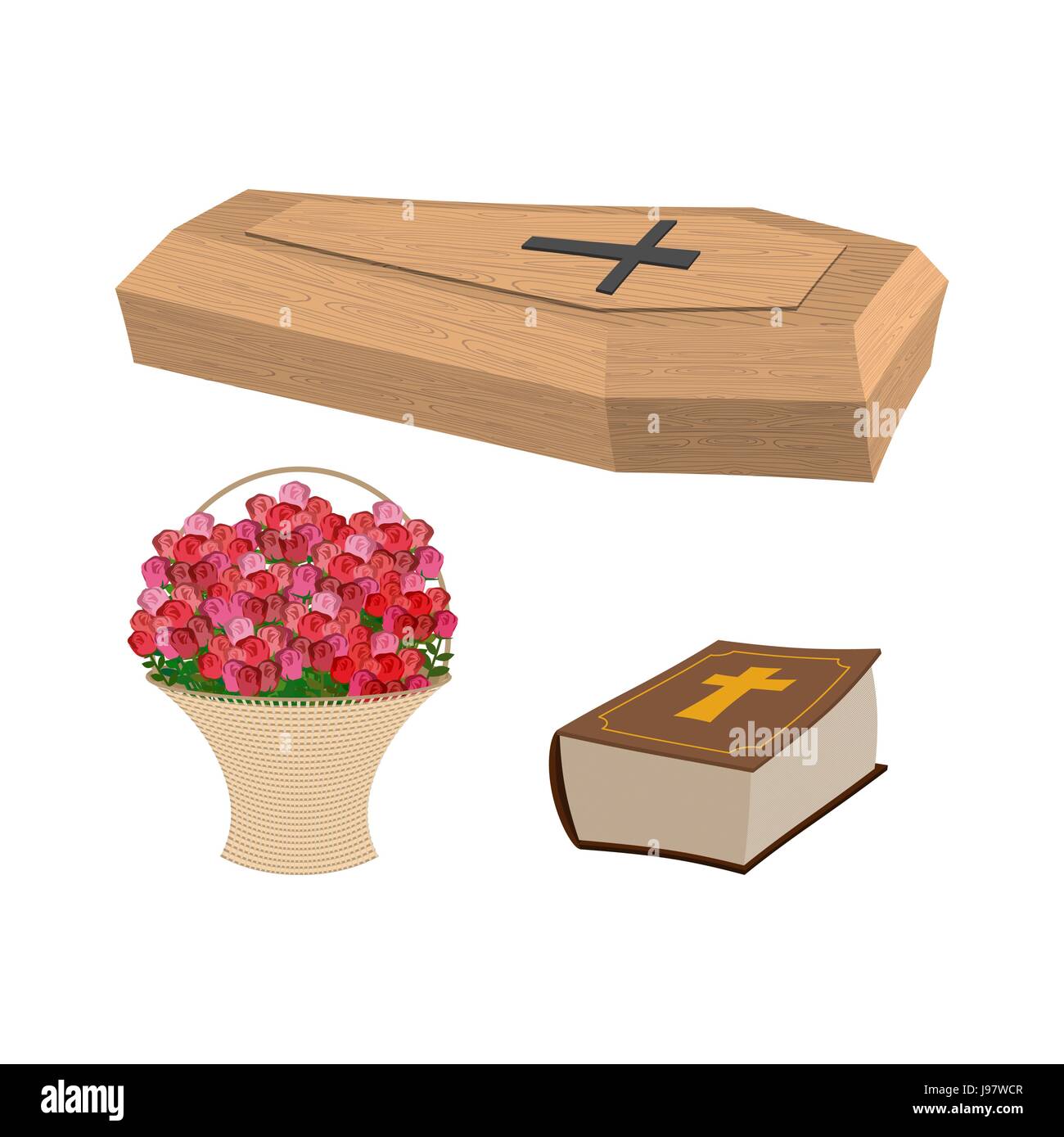 Bury bible Stock Vector Images - Alamy