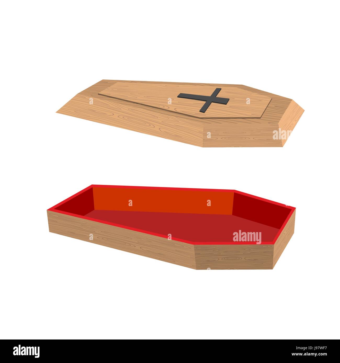 Open coffin empty hi-res stock photography and images - Alamy