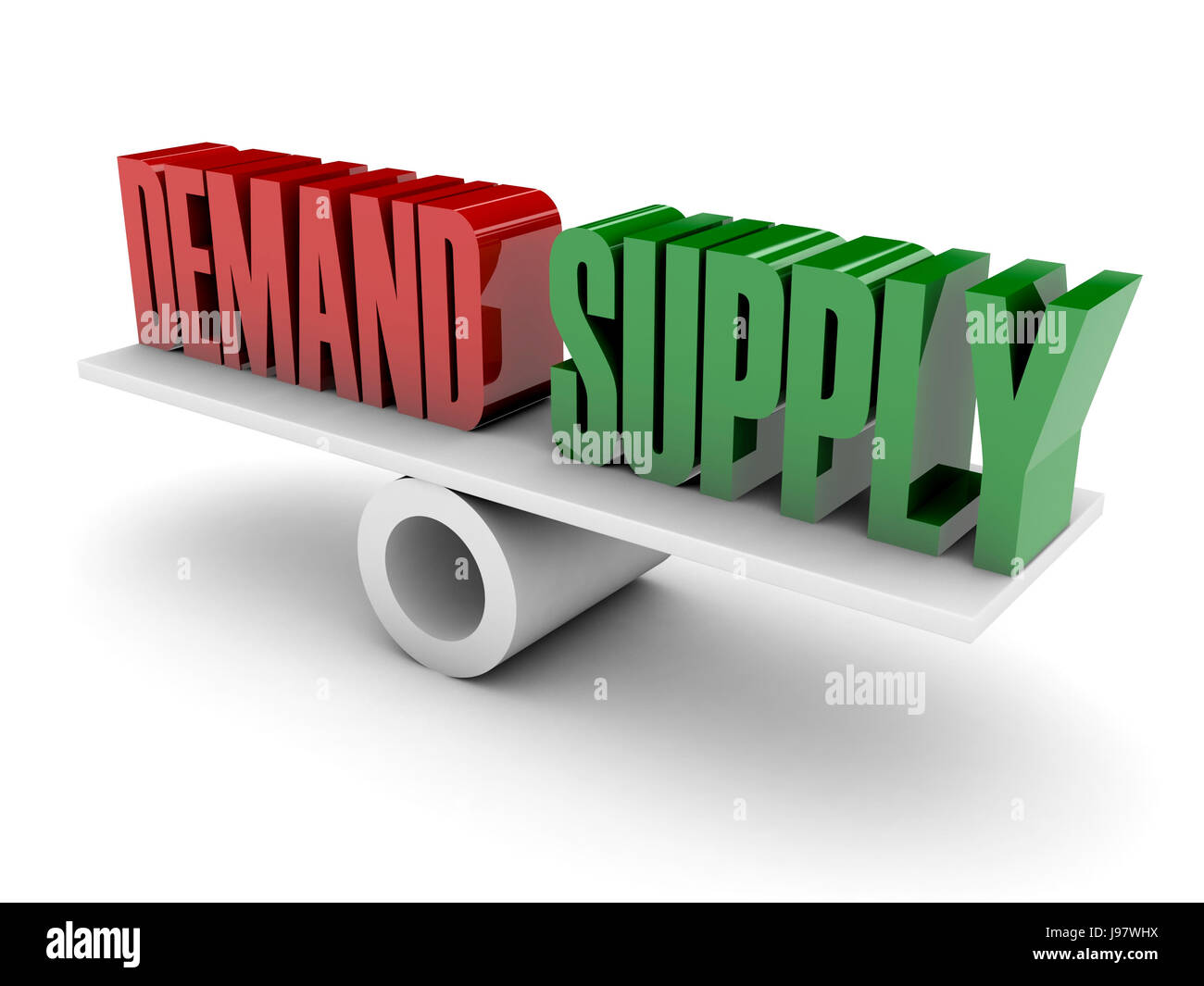 Supply and demand icon hi-res stock photography and images - Alamy