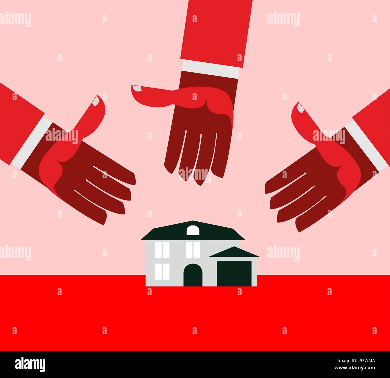 Credit card hands man Stock Vector Images - Alamy