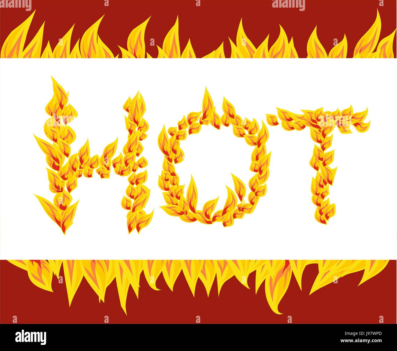 Red sale on fire flame Stock Vector Images - Alamy