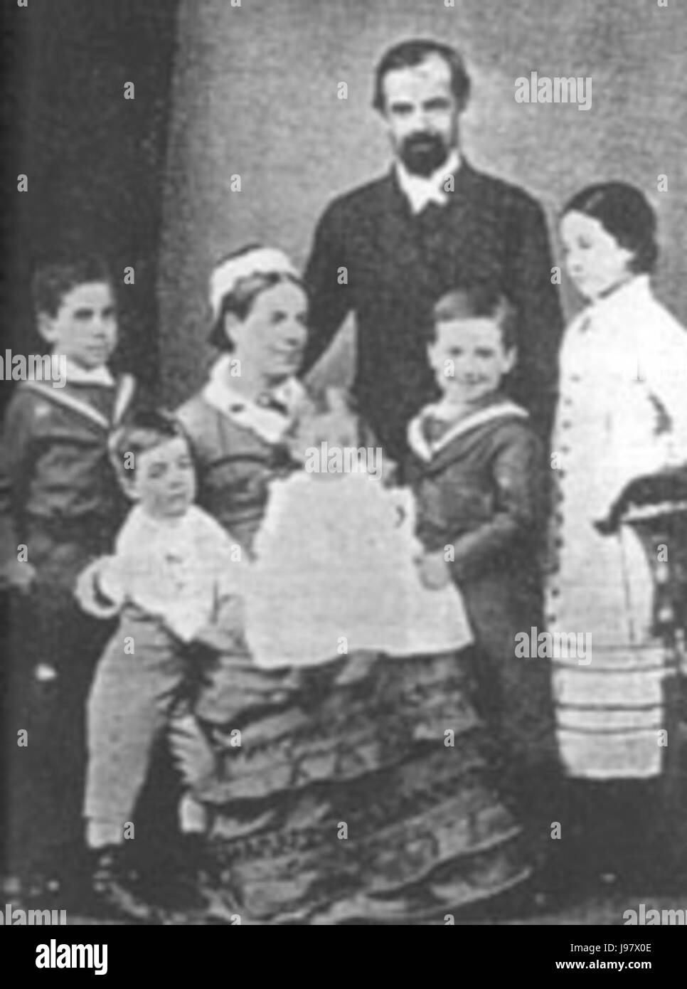 Thomas Bridges with family Stock Photo - Alamy