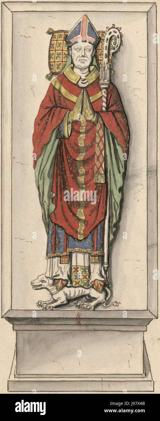Tombeau de Pierre Cauchon (cropped Stock Photo - Alamy