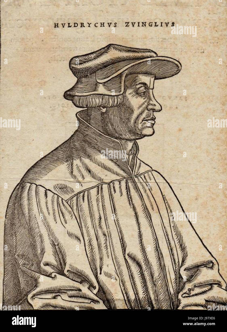Swiss reformer ulrich zwingli hi-res stock photography and images - Alamy