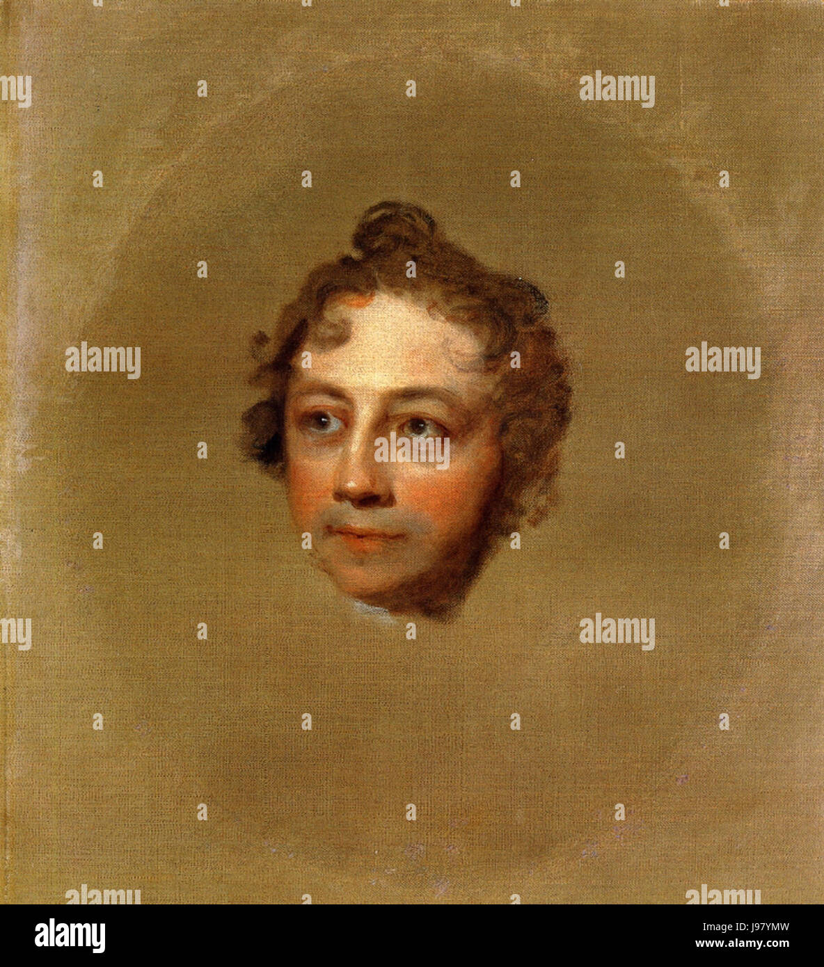 Portrait painted american artist hi-res stock photography and images ...