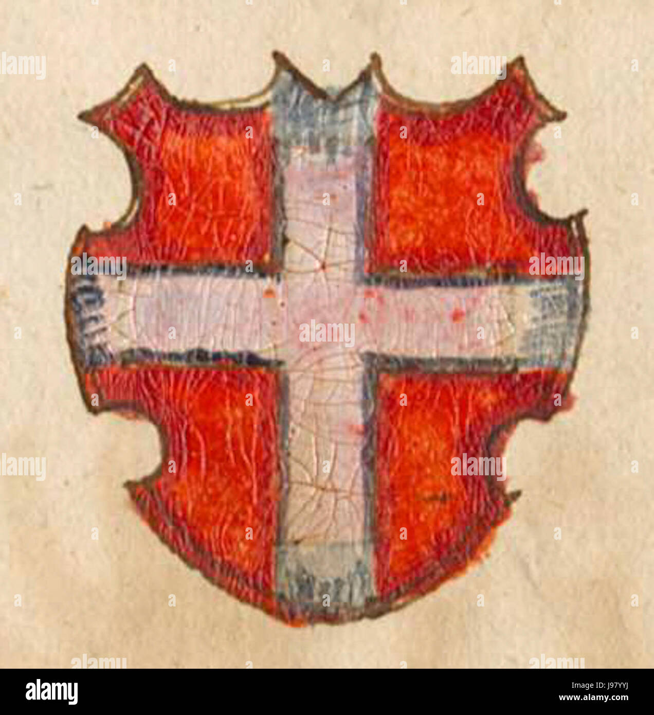 Wappen 1594 BSB cod icon 326 029 crop1 Stock Photo - Alamy