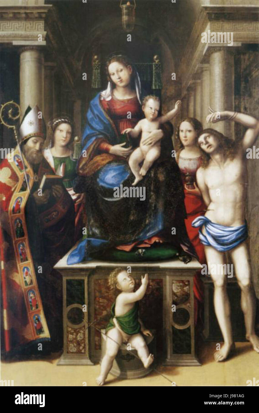 The Coda Madonna and Child is a depiction of the Virgin Mary and child ...