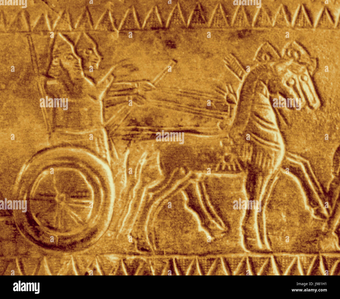 Urartu Chariot D Stock Photo - Alamy