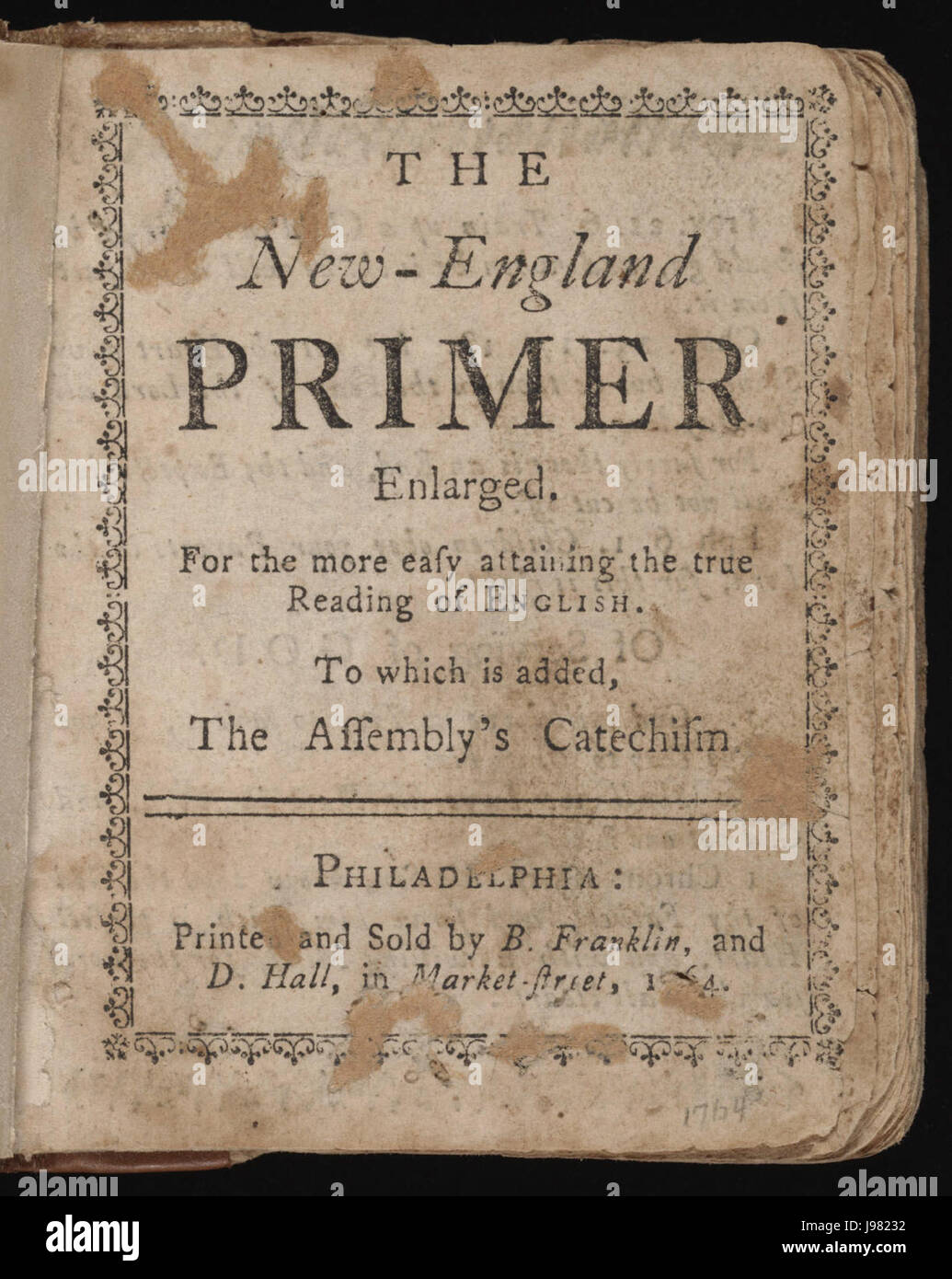 New England Primer High Resolution Stock Photography and Images - Alamy