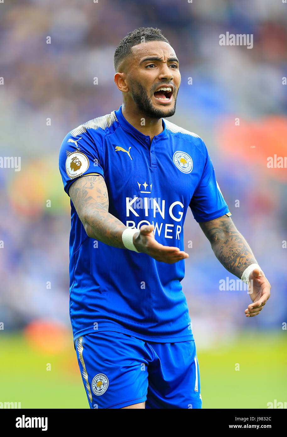 Danny Simpson, Leicester City Stock Photo - Alamy