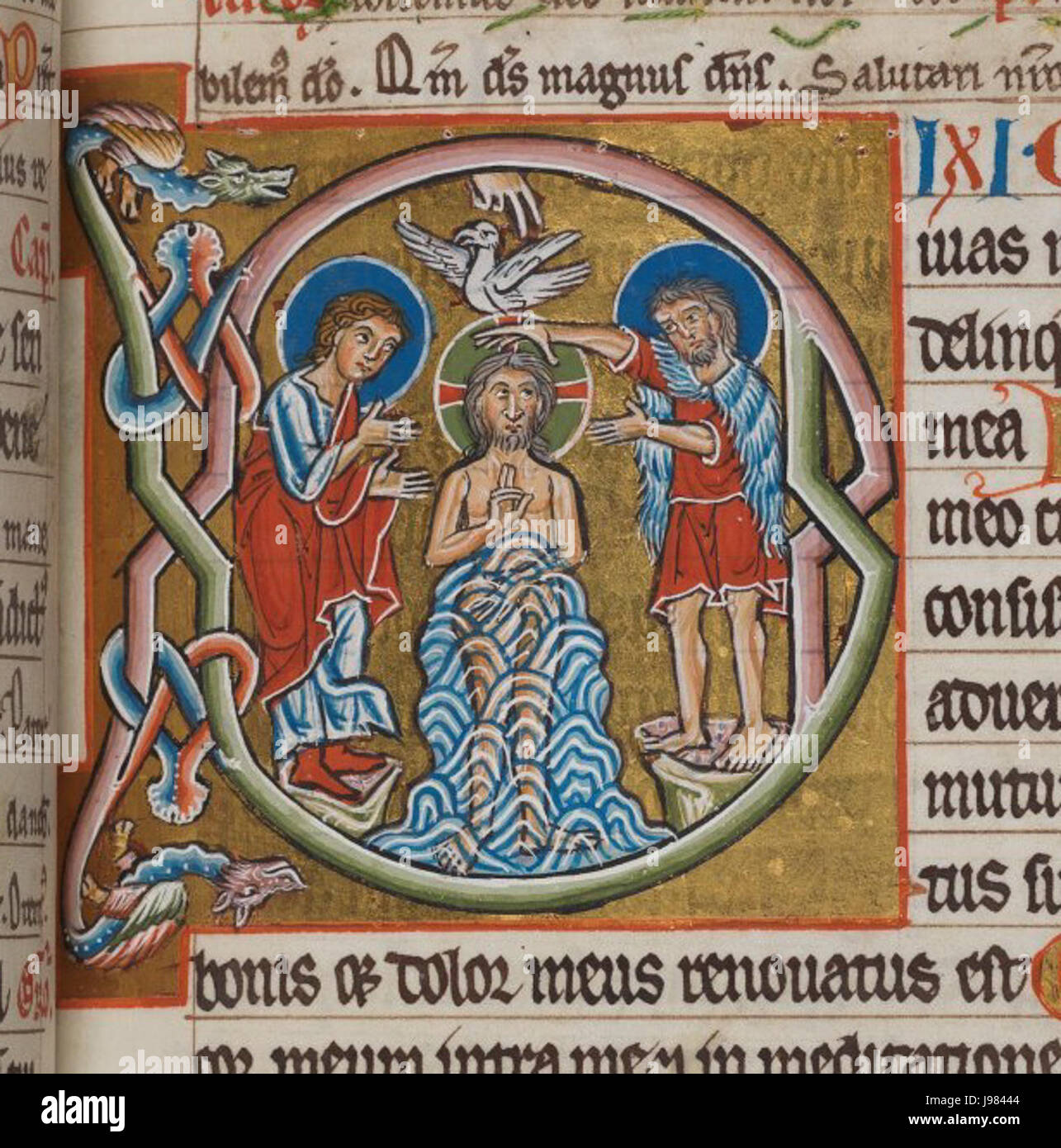 Psalterium Feriatum Cod Don 309 171 Stock Photo - Alamy