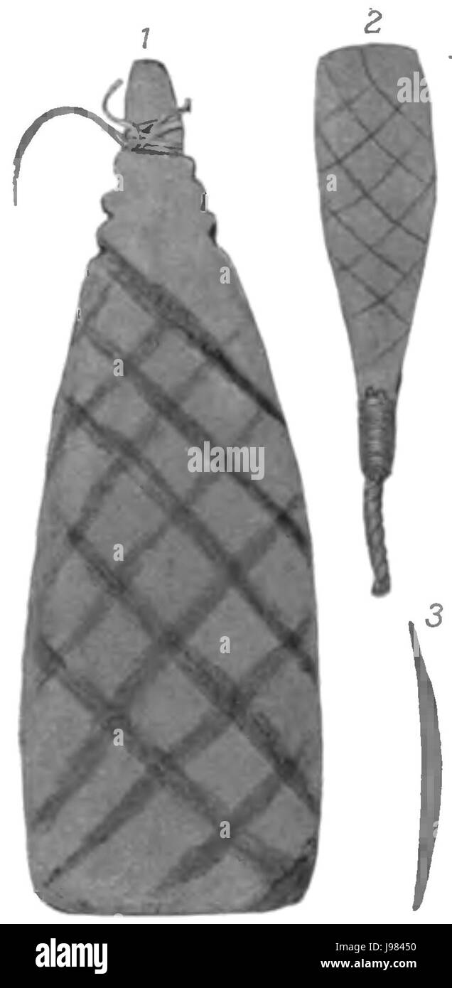 Native tribes of South East Australia Fig 37 Bull roarers of the Kurnai ...