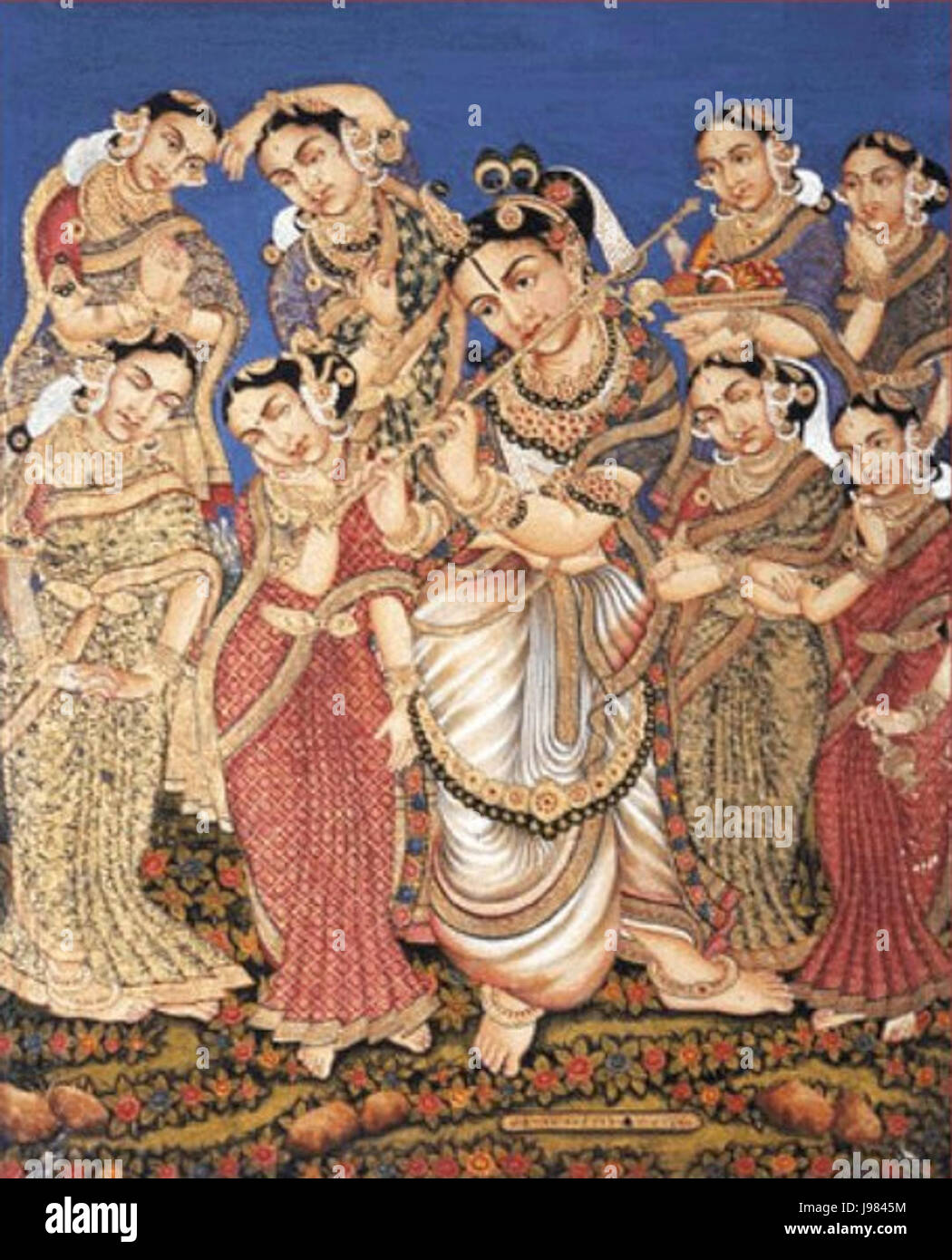Mysore painting hi-res stock photography and images - Alamy