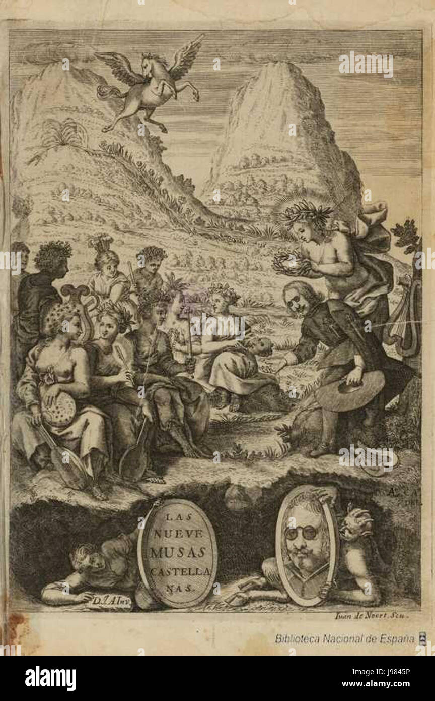 Noort quevedo en el parnaso Stock Photo - Alamy