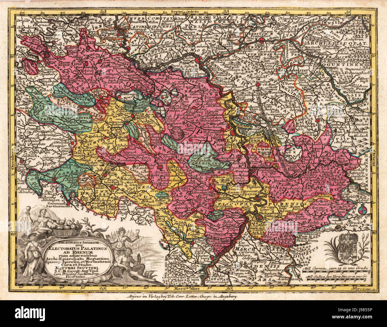 Palatinate of the Rhine Stock Photo - Alamy