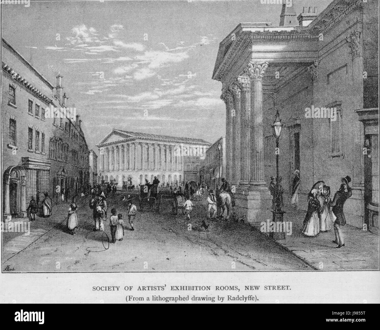 Street scene uk local Black and White Stock Photos & Images - Alamy