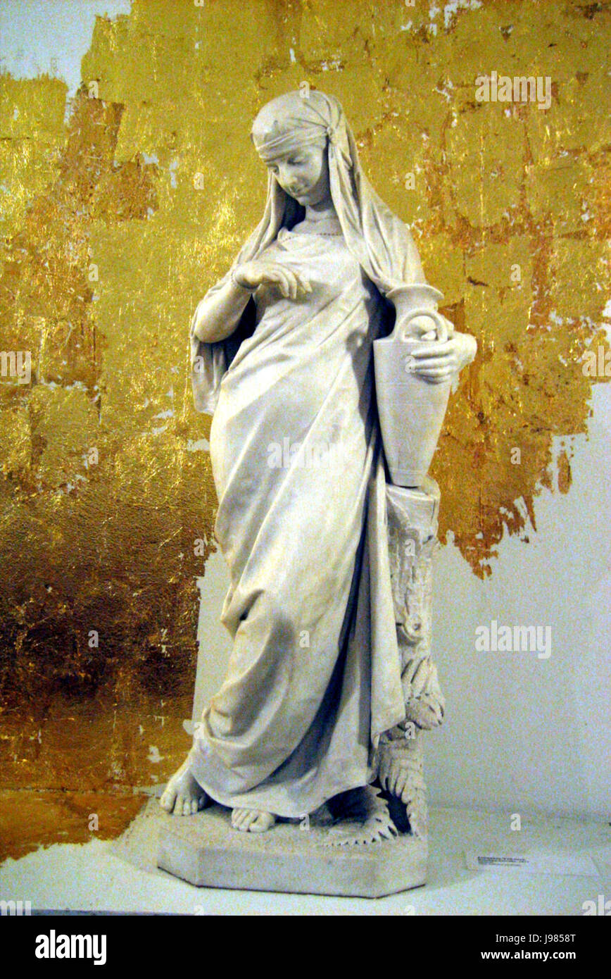 Rebecca statue by Johannes Takanen 1877 Stock Photo - Alamy