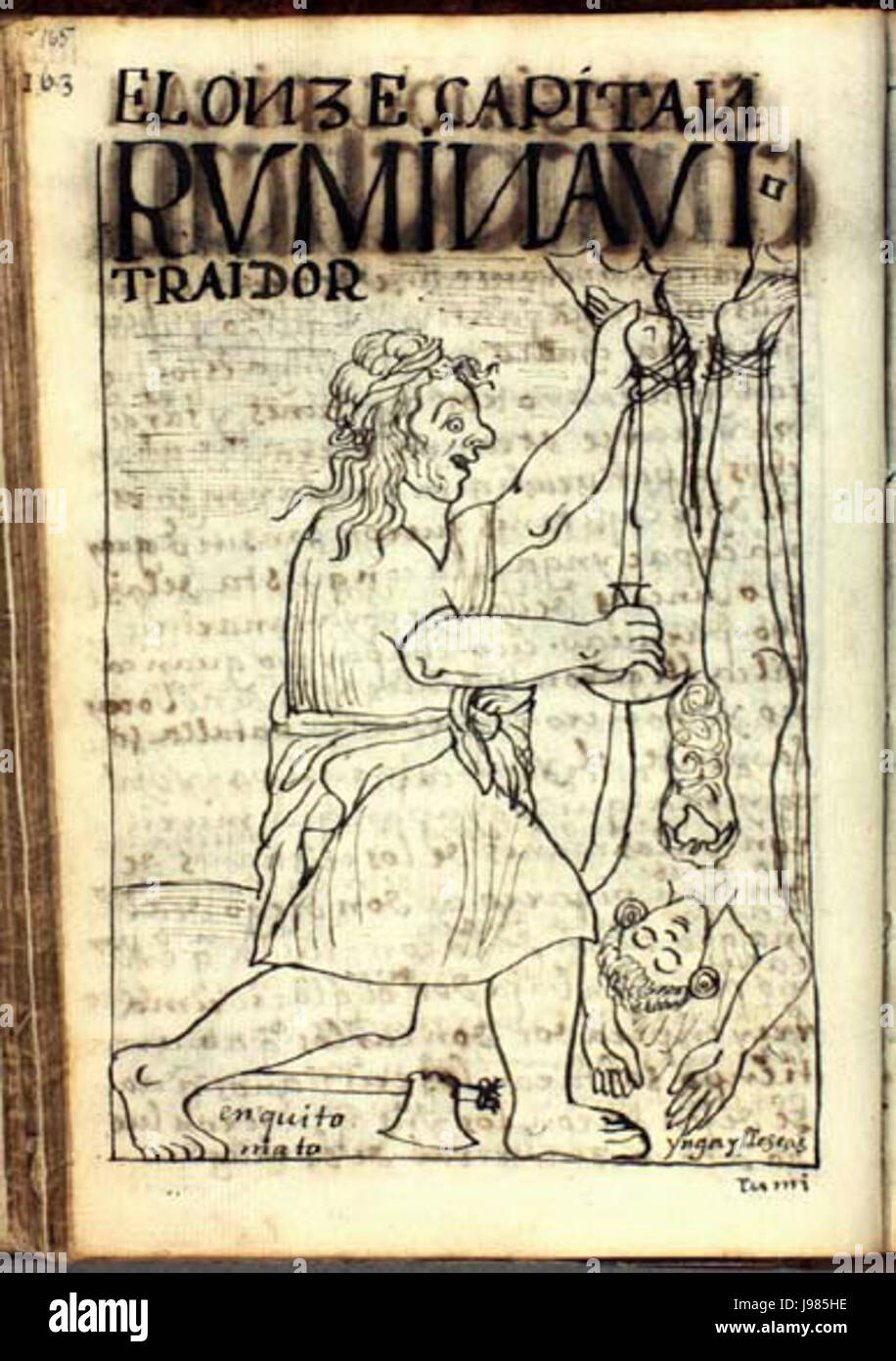 Ruminahui hi-res stock photography and images - Alamy